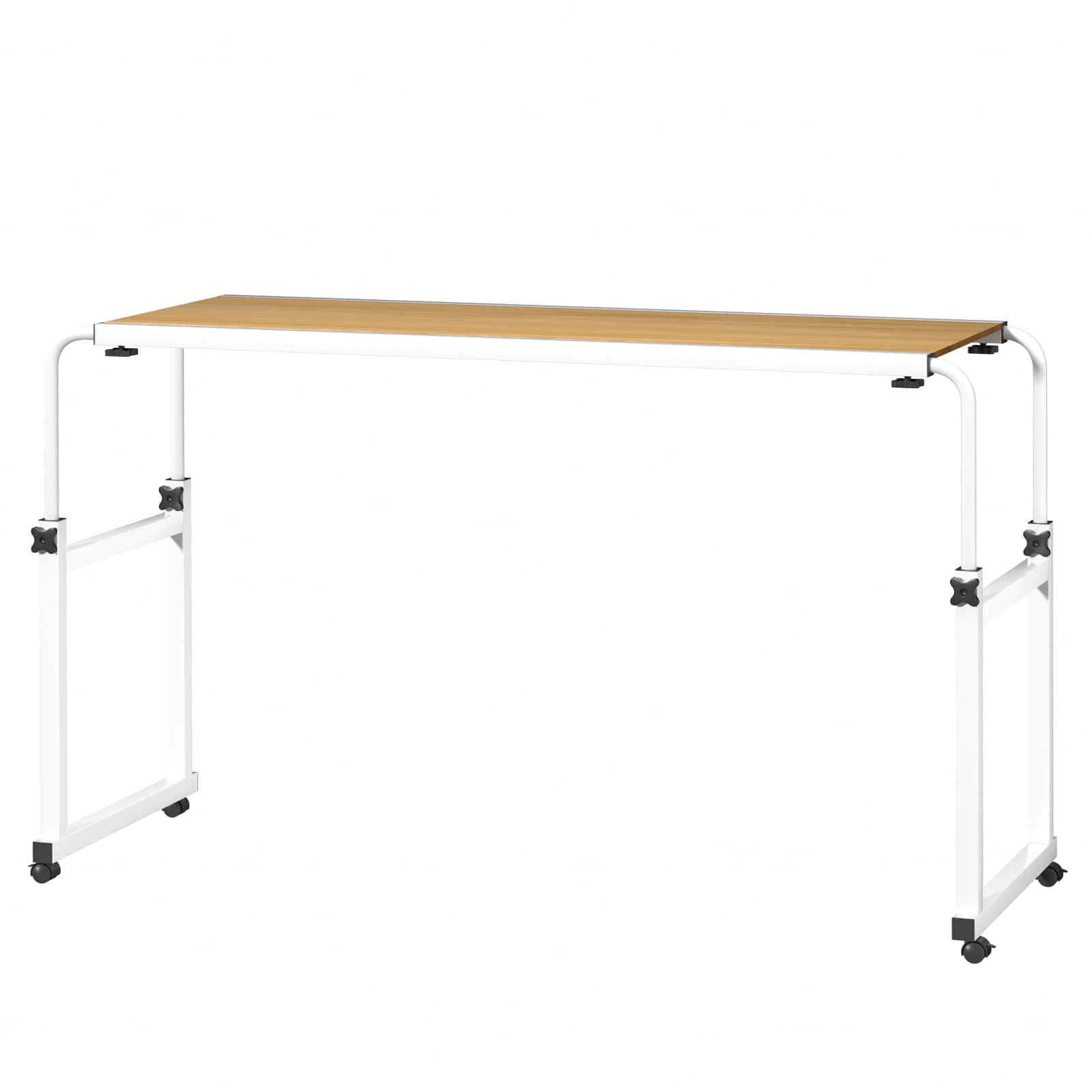 KMYY Over Bed Table, Overbed Table with 360 Degree Wheels, Standing ...