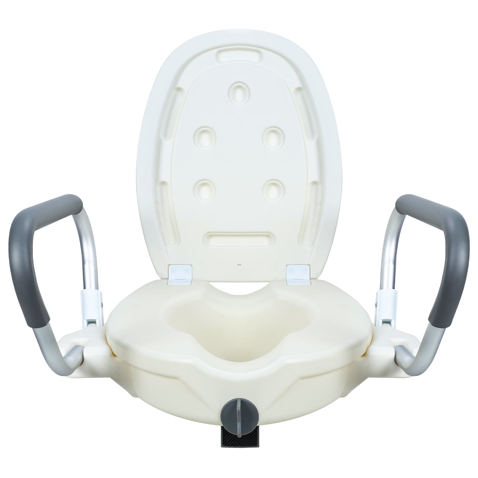 KMYY Toilet Seat Riser with Cover,Toilet Seat Risers for Seniors,Toilet ...