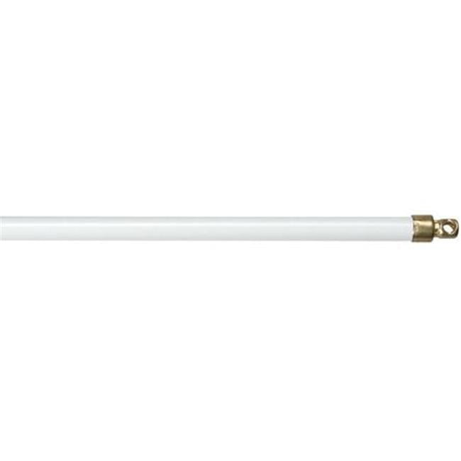 KN6401 11 to 19 in. Swivel Sash Rod White - Walmart.com