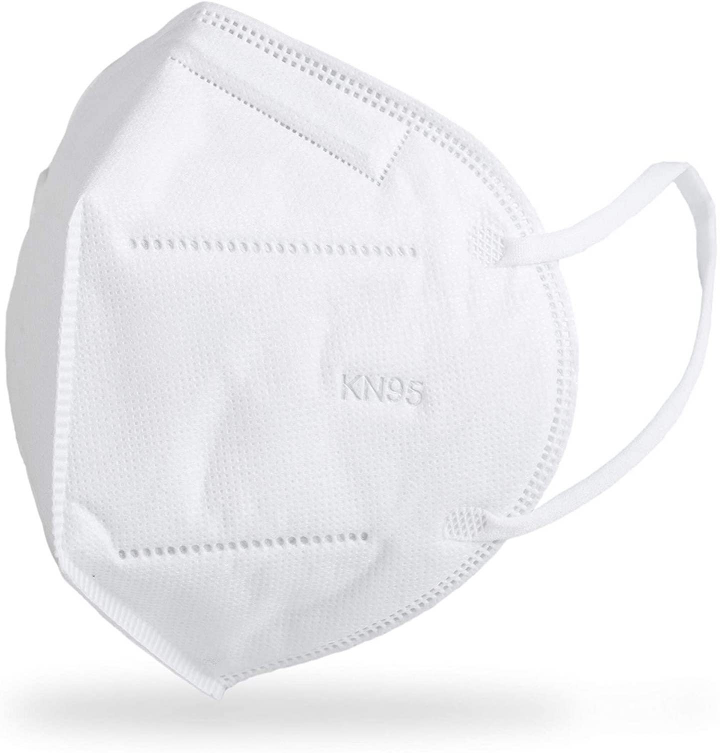 Powecom KN95 Protective Face Mask with Adjustable Nose Bridge and ...