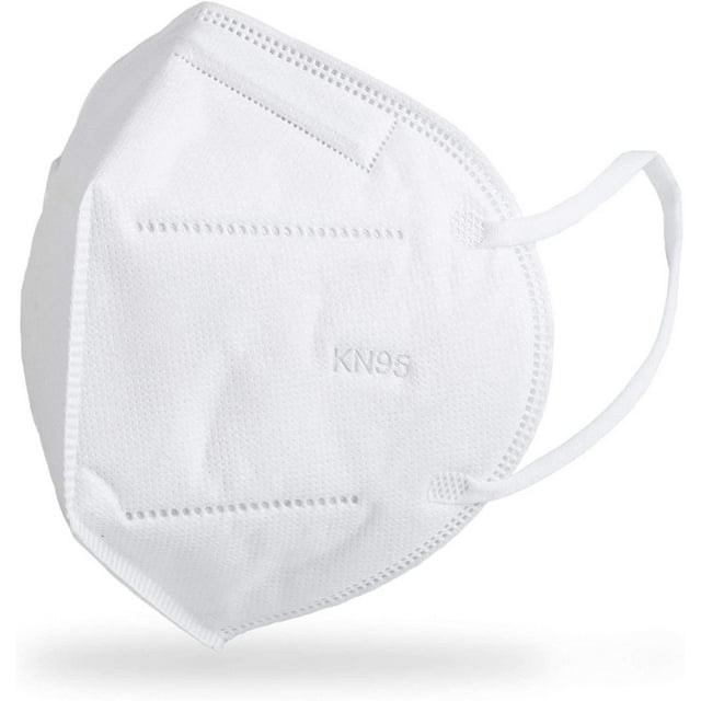 KN95 5-Layer Face Mask, 50 pcs, >95% Filtration, Comfortable Ear Loop ...