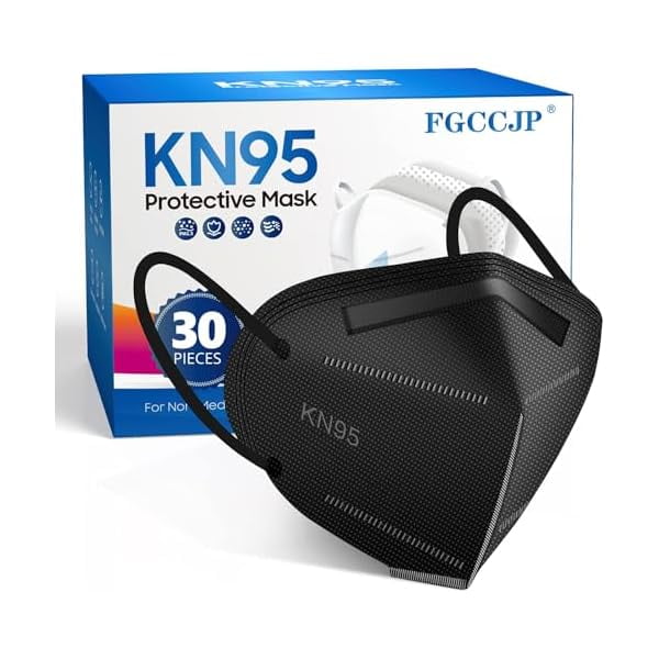 KN95 Face Mask 30pcs Disposable Face Masks Individual Packed Safety 5 ...