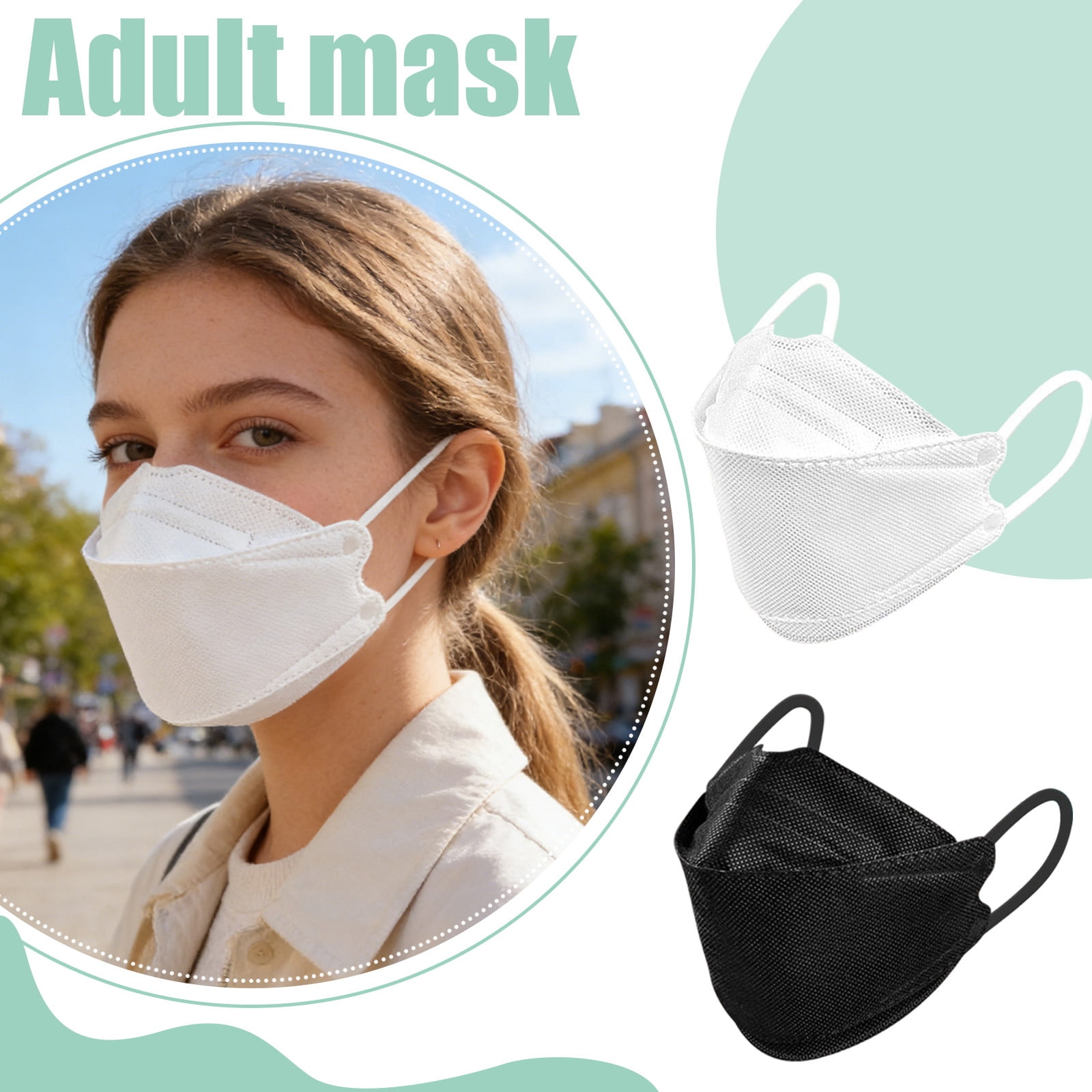 KN95 Face Masks 20 Pack, 4-Layer Breathable Protective Dust Masks for ...