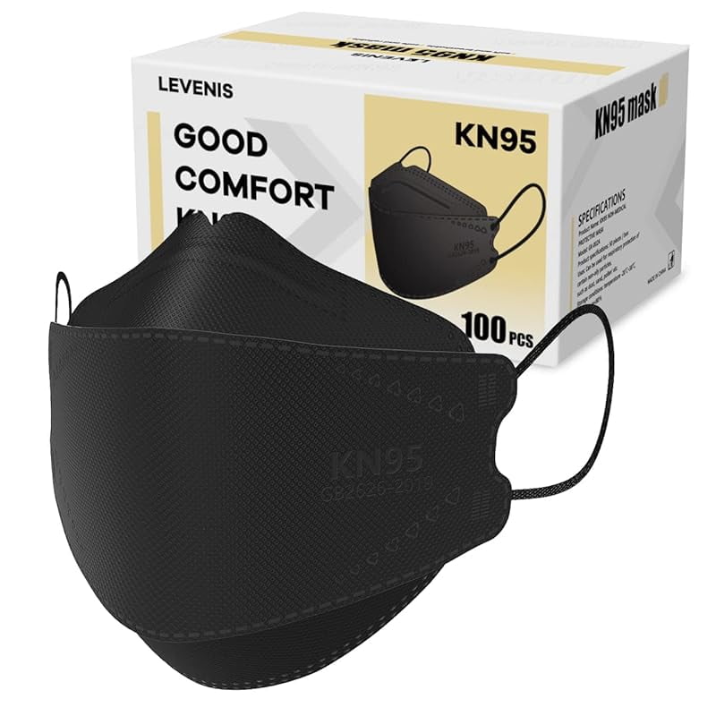 KN95 Face Masks 50 Pack, Breathable Comfortable and Disposable KN95 ...