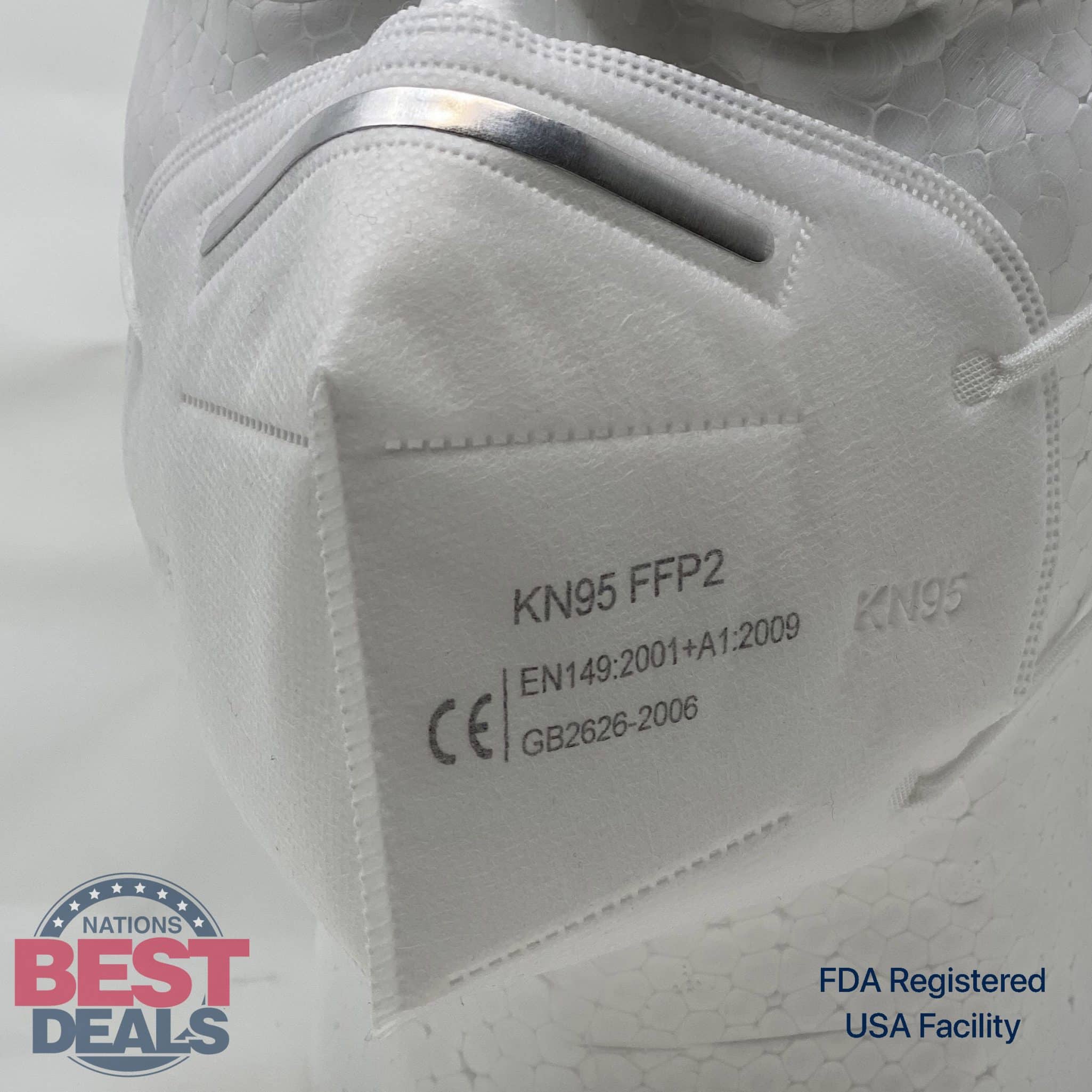 KN95 Safety Face Mask, Air Filtration Anti Dust Mask, Disposable ...