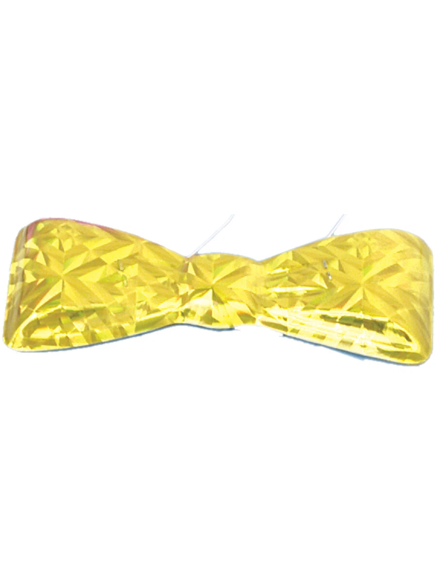KNACK- Gold Mylar Cool Bow Tie Butler Doctor Gangster Clown Nerd ...