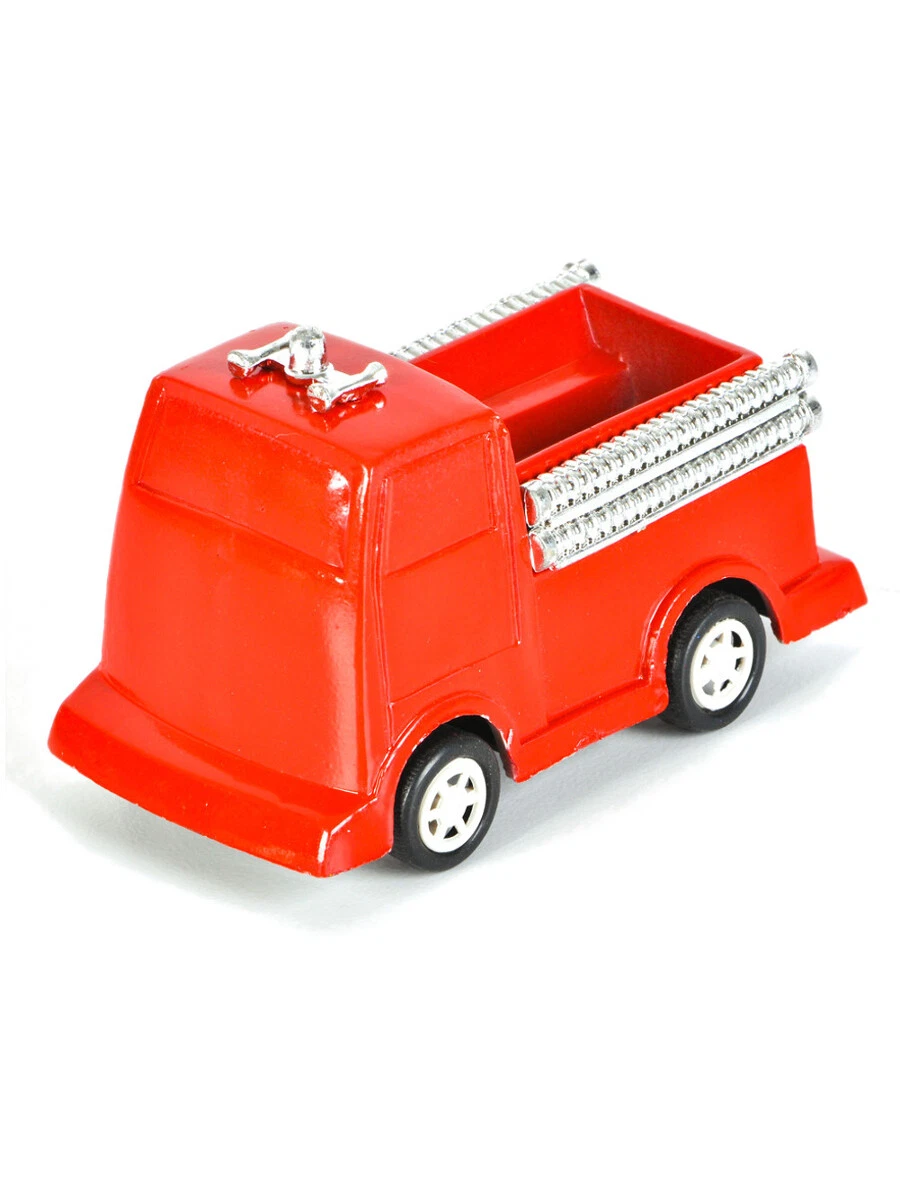 KNACK- Pull Back Toy Firefighter Fire Engine Truck Costume Accessory ...