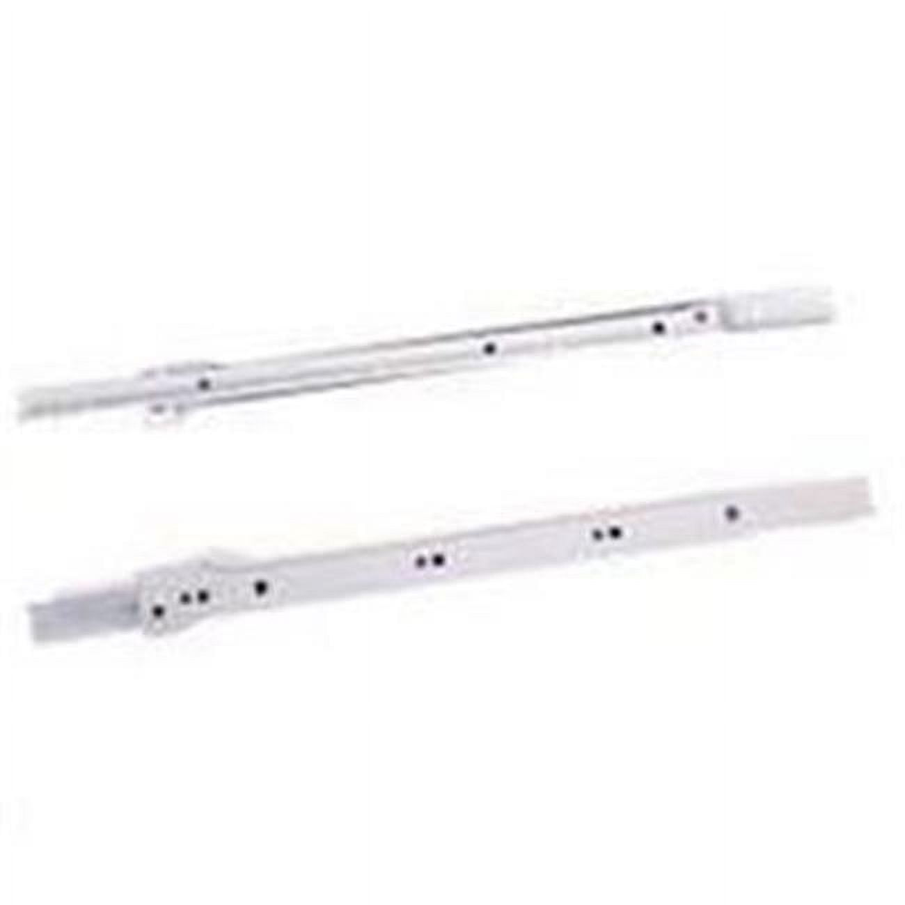 KNAPE & VOGT 22" White Euro Self Closing Drawer Slide - Walmart.com