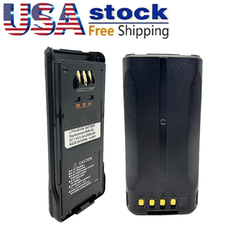 KNB-33L Li-Ion Battery For TK-2180 TK-3180 TK2180 TK3180 TK-5210 TK ...