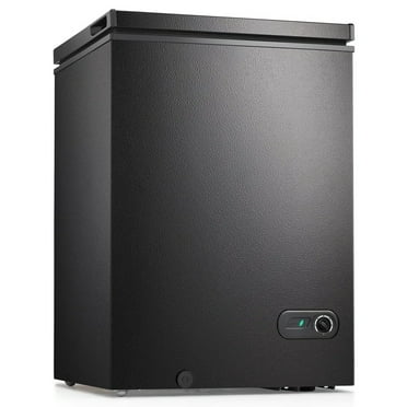 Frigidaire Chest Freezer 5.0 Cu. Ft, White with Removable Basket and ...