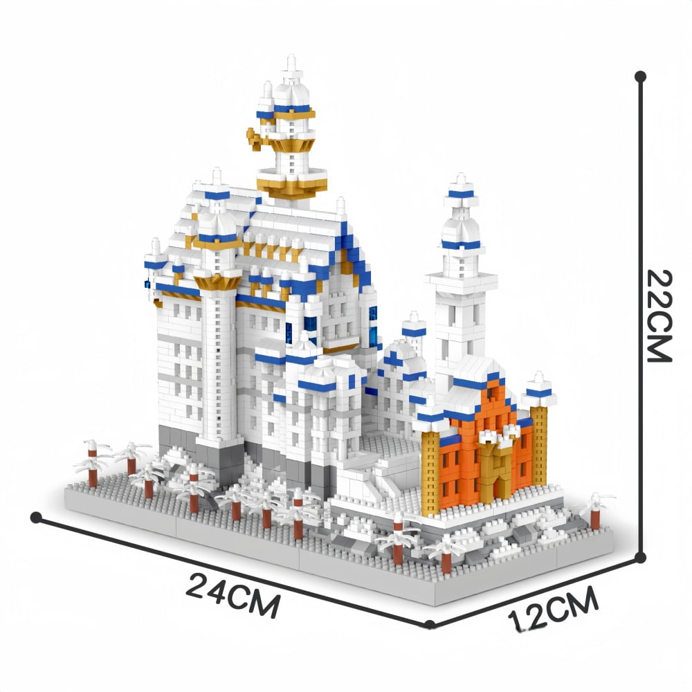 KNEW BUILT Big Ben Micro Mini Block Building Blocks for Adults ...
