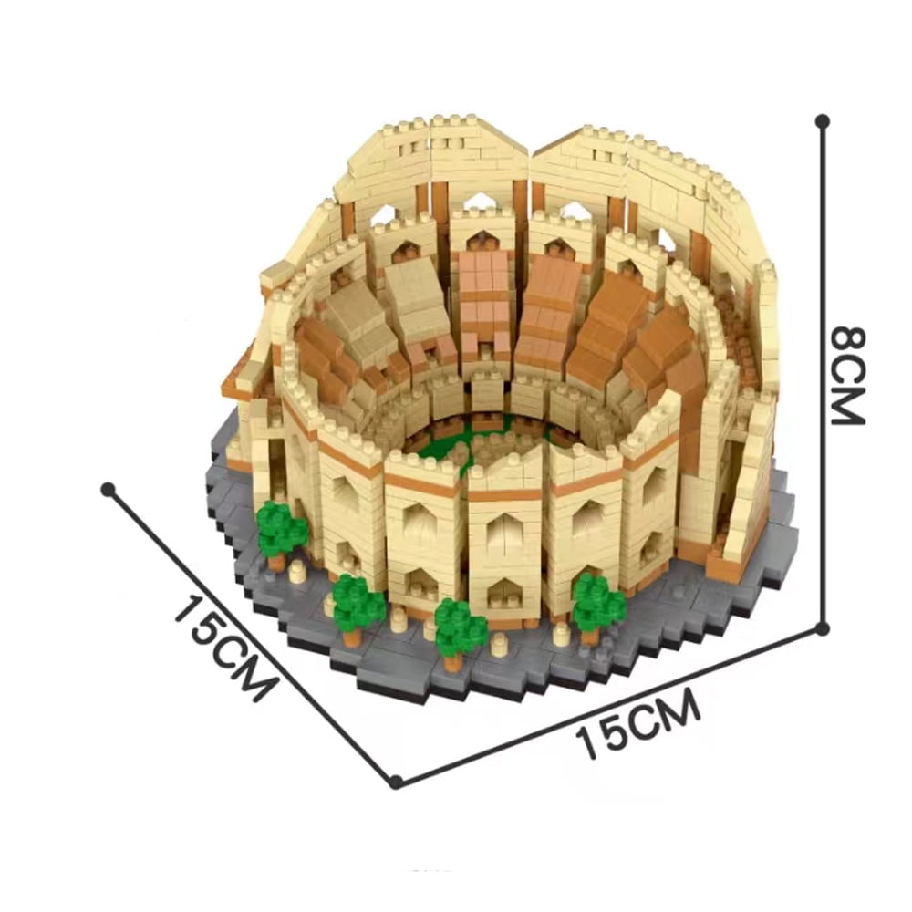 KNEW BUILT Big Ben Micro Mini Block Building Blocks for Adults ...