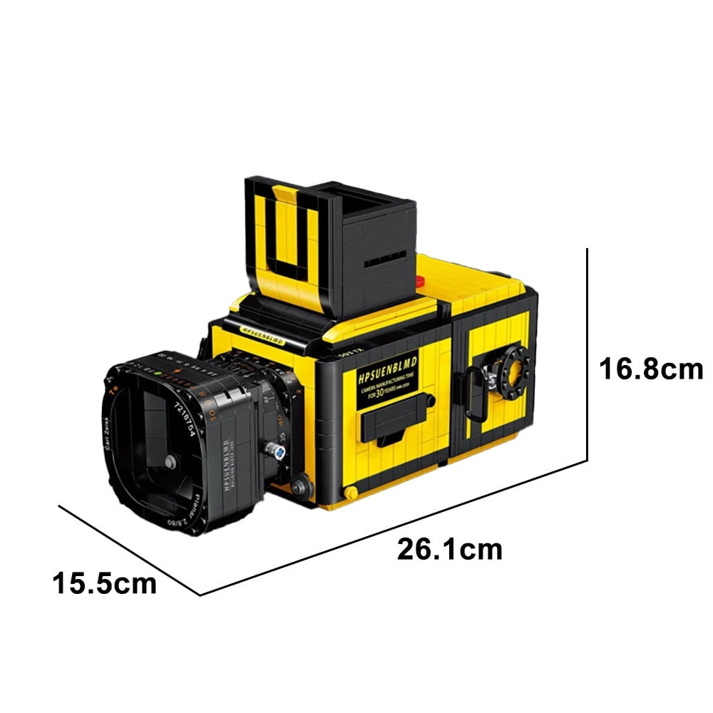 KNEW BUILT Vintag Camera Model Mini Bricks for Kids Learning Toy ...