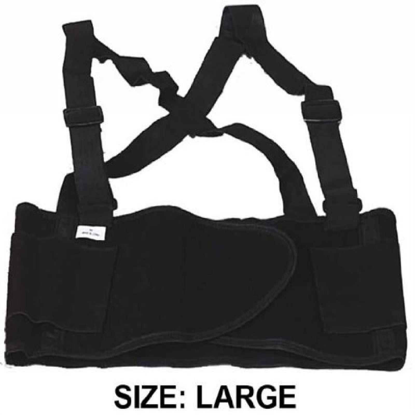 KNIGHT GUARD Premium Back Support Belt with Suspenders | 38"-47" (96.5 ...