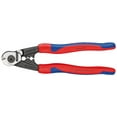 KNIPEX 95 62 190, 7.5-Inch Wire Rope Cutters with Comfort Grip Handles ...
