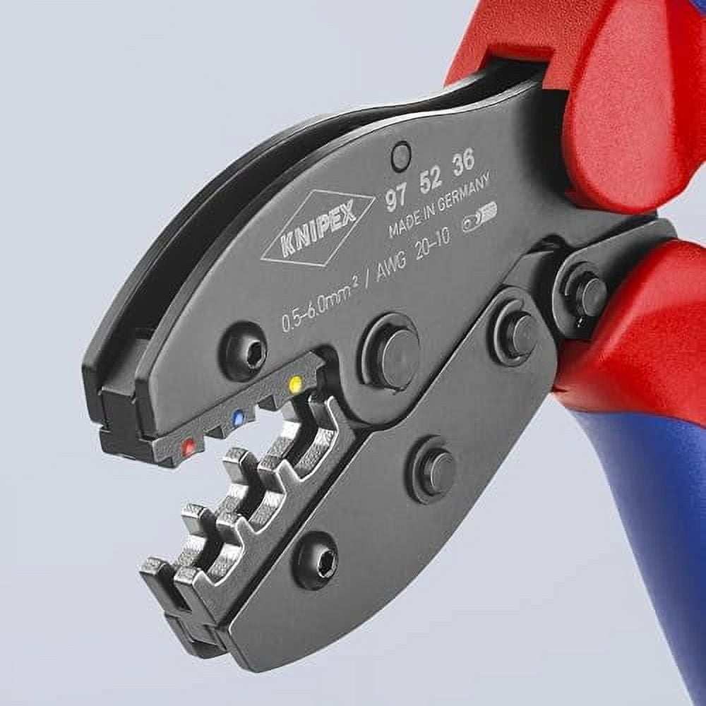 KNIPEX Crimp Pliers Insulated Terminals Plug Connect Butt Connect ...
