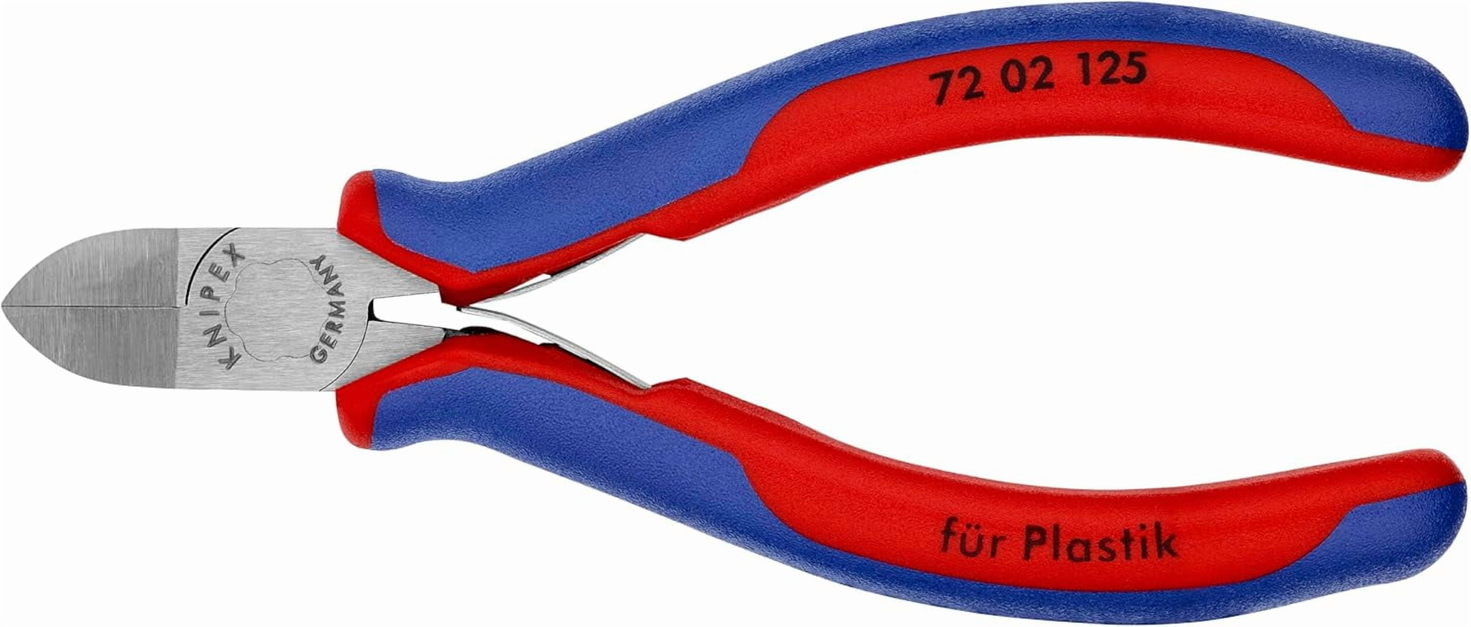 KNIPEX Diagonal Pliers for Flush Cut Plastics - Walmart.com