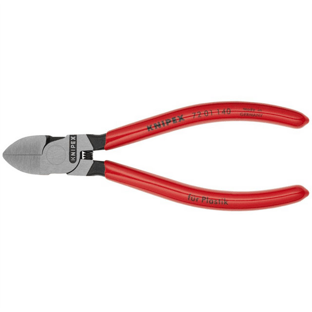 KNIPEX Tools 72 01 140, 5.5-Inch Diagonal Flush Cutters - Walmart.com