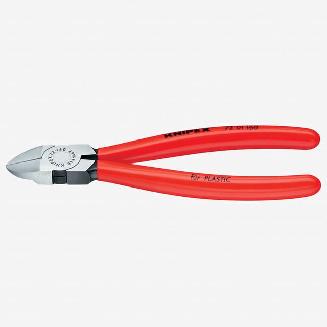 KNIPEX Tools 72 01 140, 5.5-Inch Diagonal Flush Cutters - Walmart.com