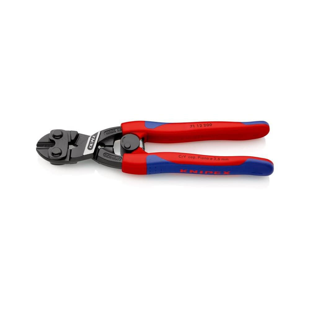KNIPEX Tools - CoBolt Compact Bolt Cutters With Spring, Multi-Component ...