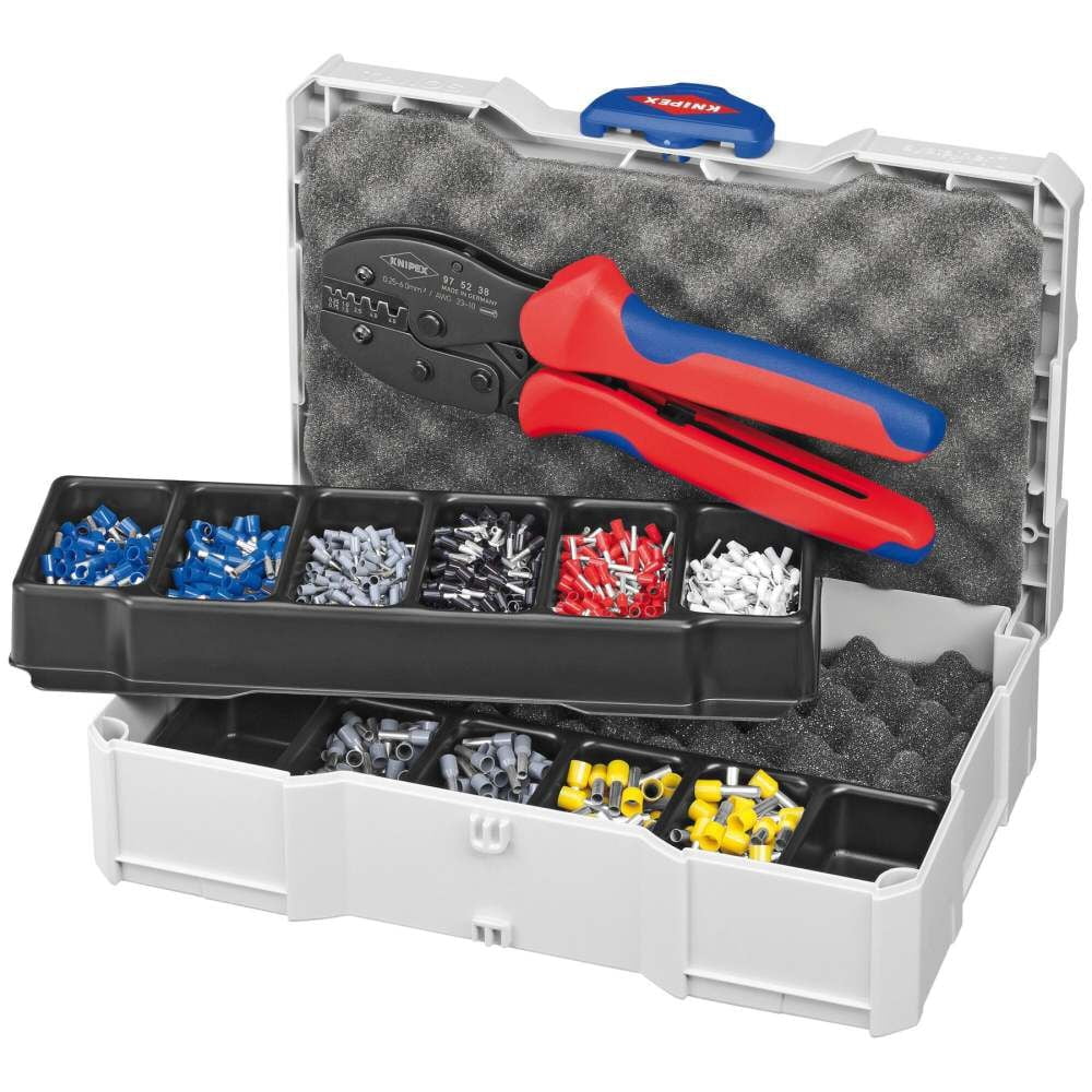 Knipex Crimp Assortment Set with PreciForce Crimping Pliers - Walmart.com