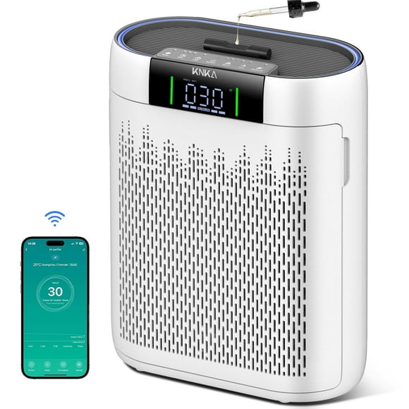 KNKA Air Purifier, HEPA Air Purifiers for Large Rooms up to 2500 Sq. ft ...