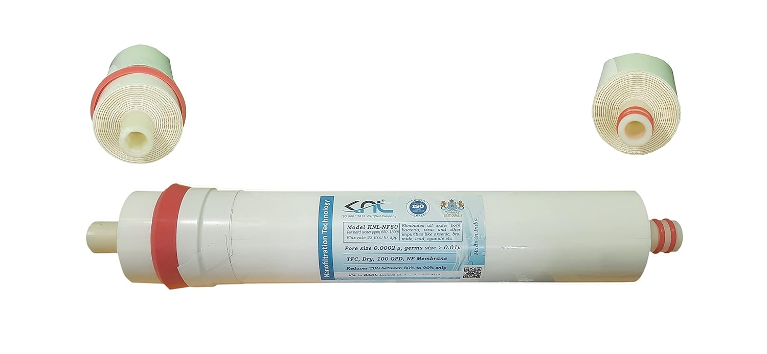 KNL NF80 Nanofiltration TFC Dry 100 GPD NF Membrane BARC Licensed Flux ...