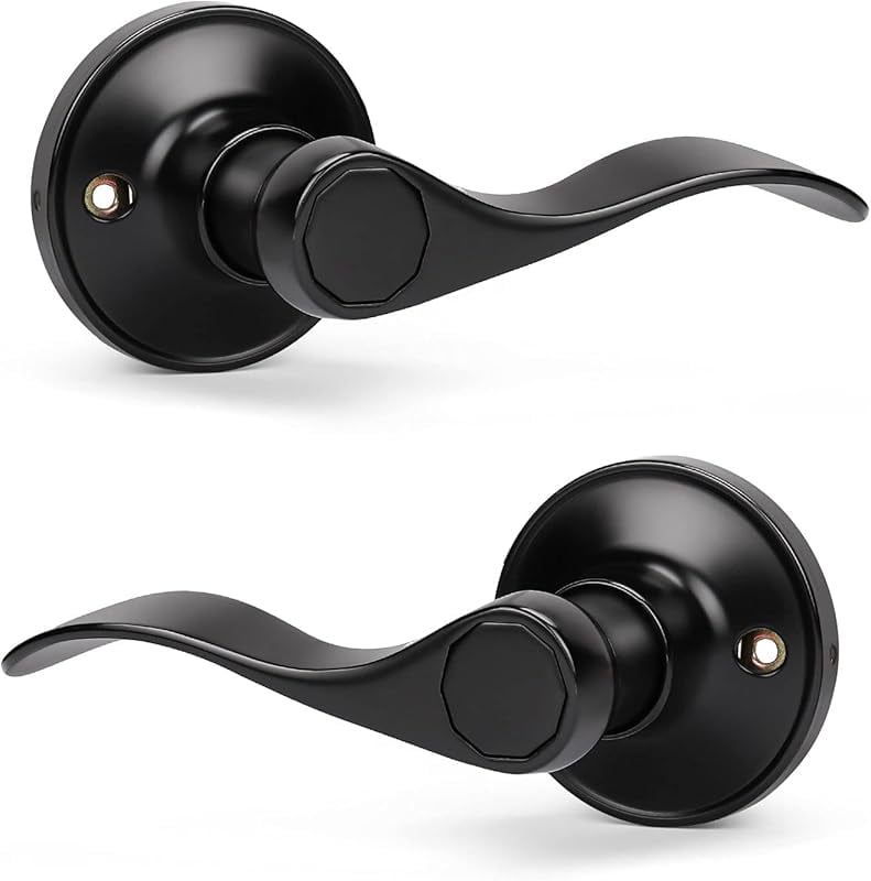 KNOBWELL 1 Pack Dummy Door Handle Lever Door Handle - Leversets for ...
