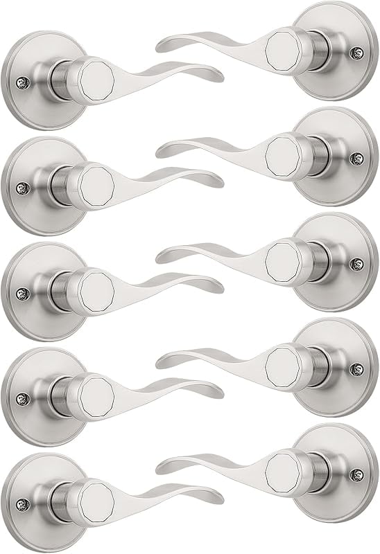 KNOBWELL 1 Pack Dummy Door Handle Lever Door Handle - Leversets for ...