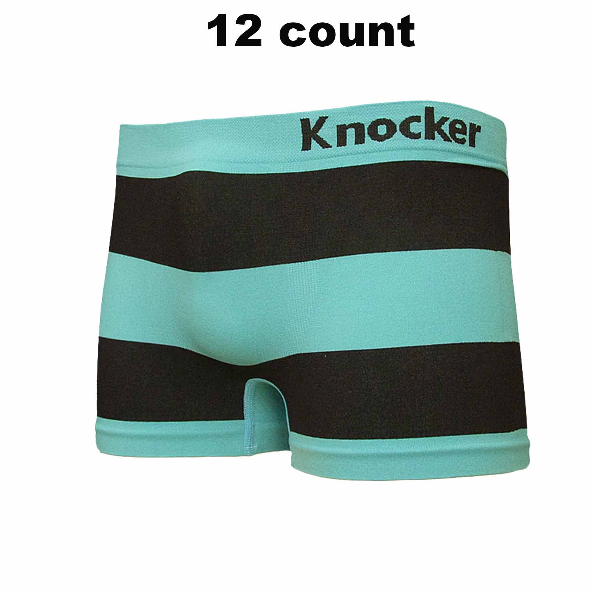 Knocker Men's Underwear Seamless Boxer Brief - Nylon and Spandex, Free ...