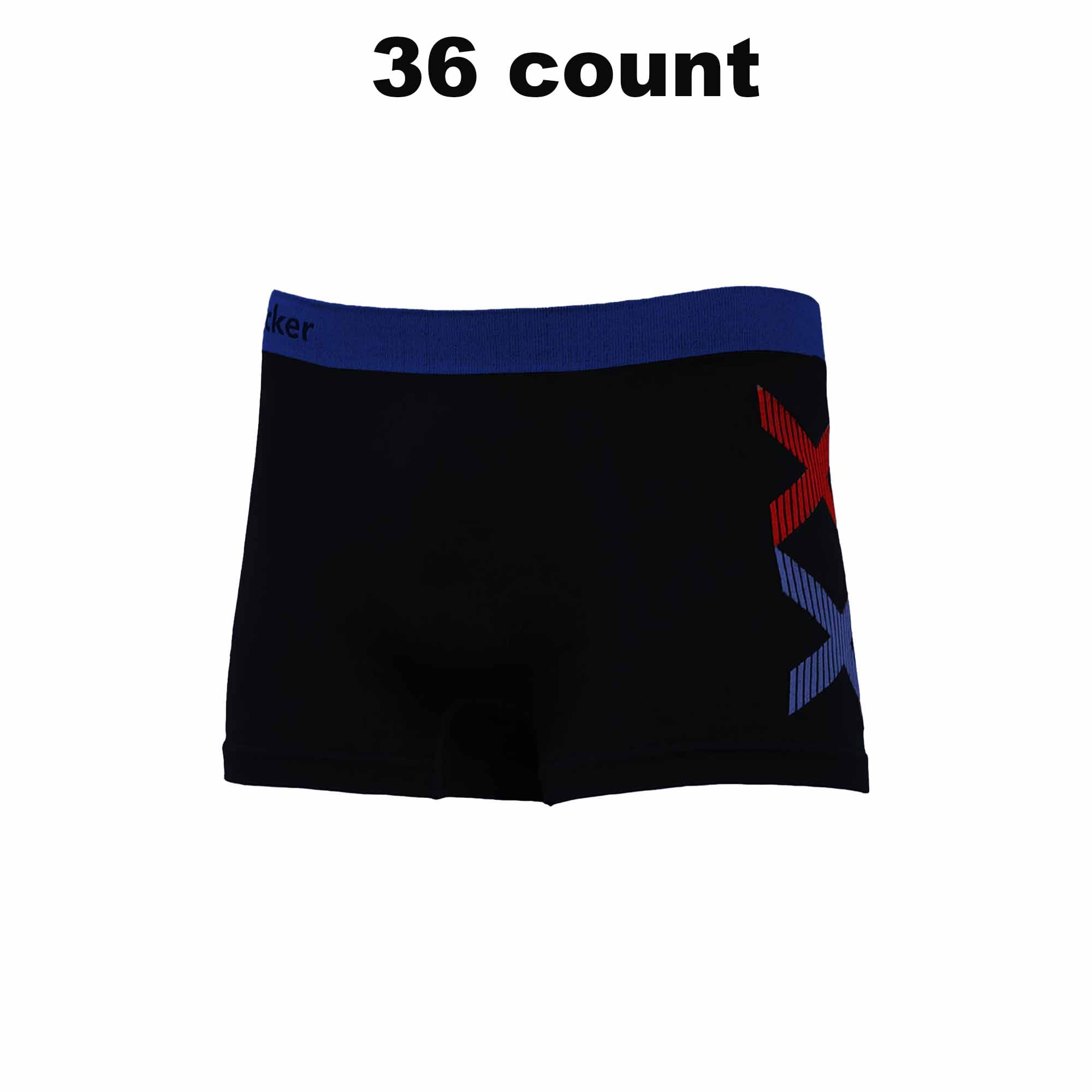 KNOCKER JUNIOR SEAMLESS BOXER BRIEFS JPS010 Pack 36 - Walmart.com