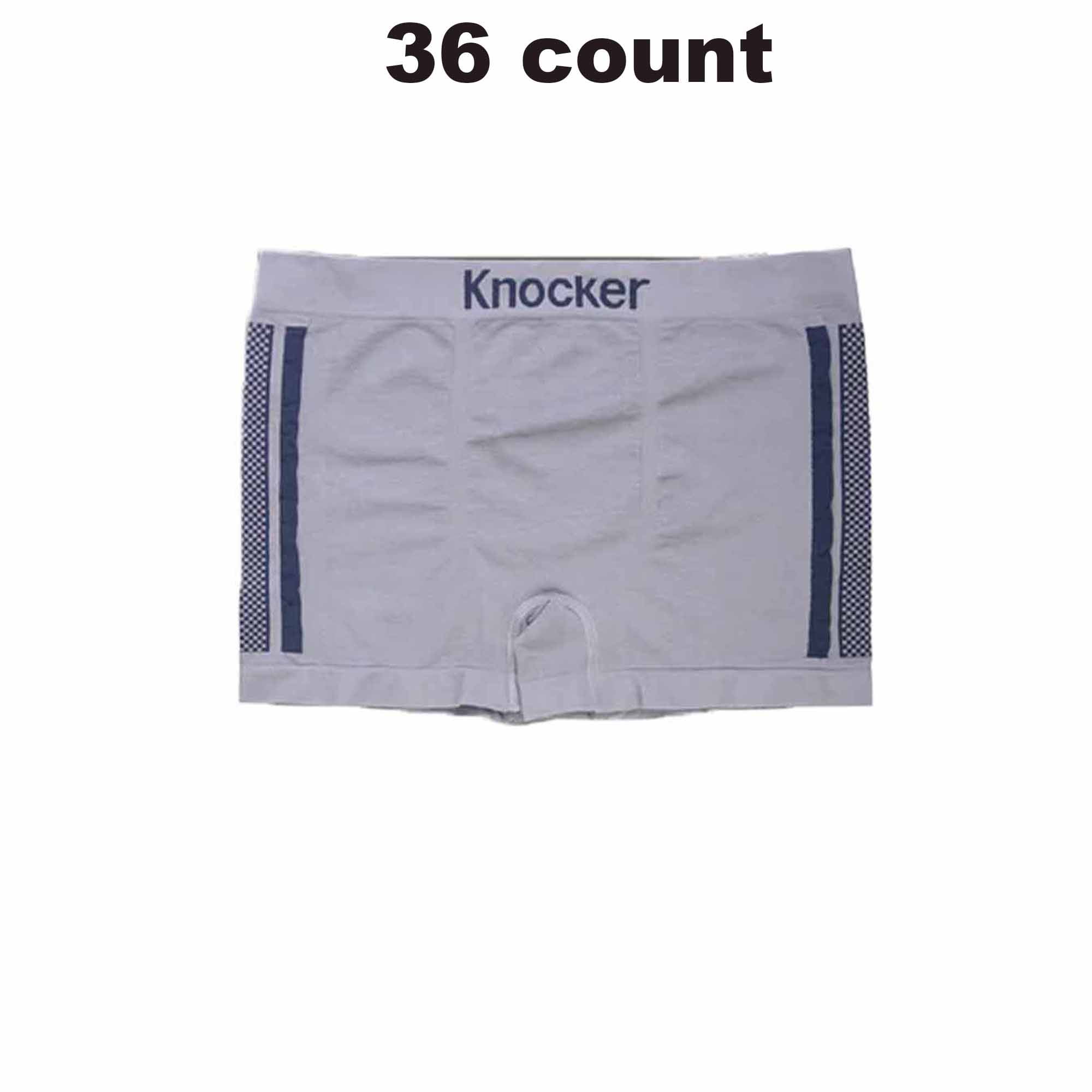 KNOCKER JUNIOR SEAMLESS BOXER BRIEFS JPS018 Pack 36 - Walmart.com