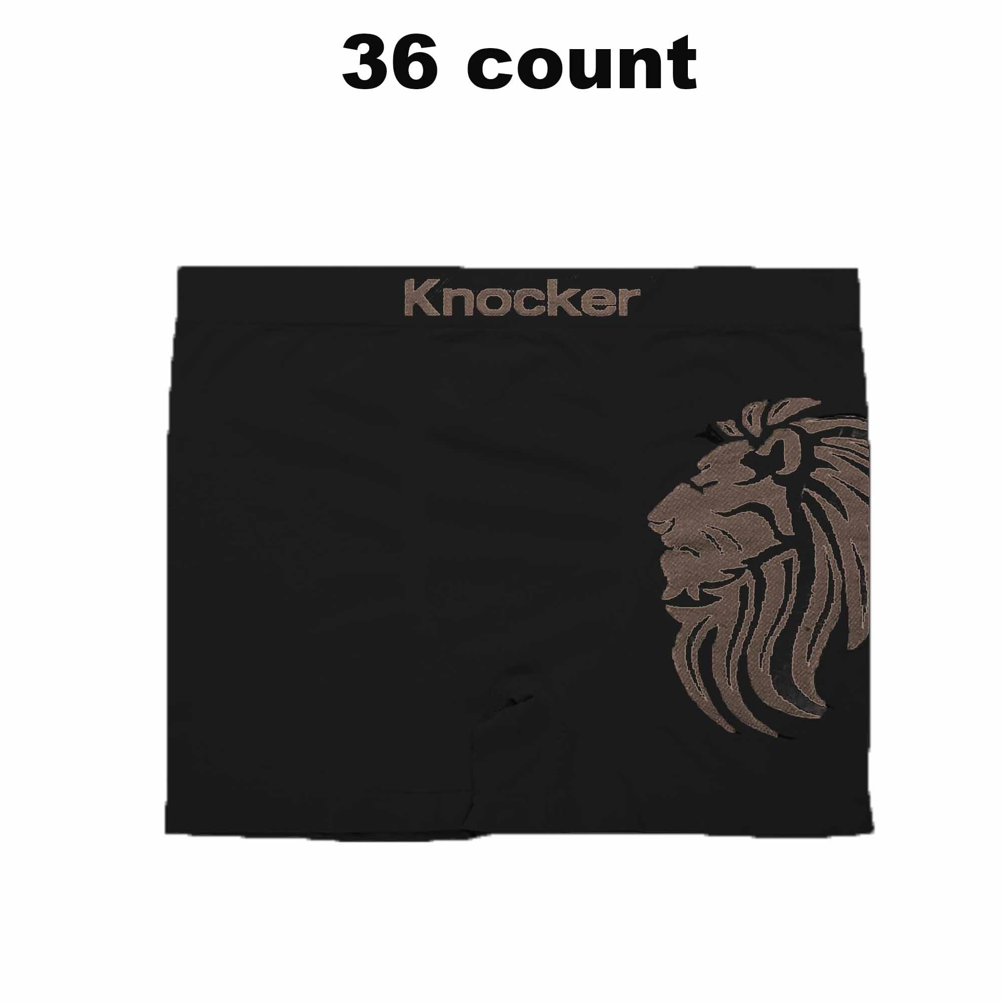 KNOCKER MEN'S SEAMLESS BOXER BRIEFS MS035M Pack 36 - Walmart.com