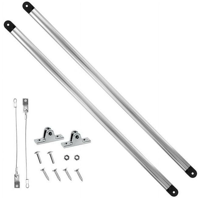 KNOX Bimini Top Rear Support Pole Kit, Boat Cover Parts, 1” Aluminum ...