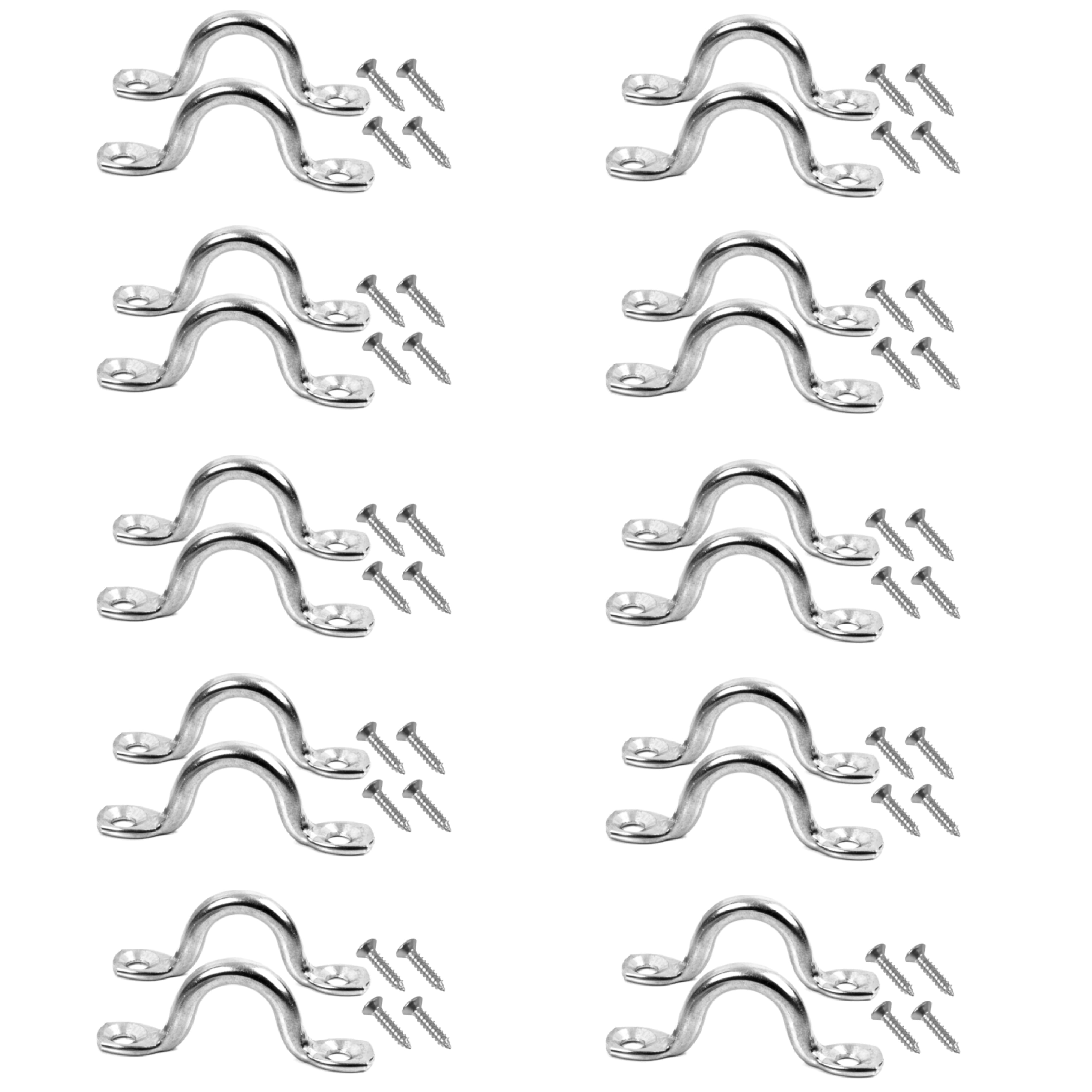 KNOX Pad Eye Loops for Bimini Tops, 316 Stainless Steel, Tie Down Loop ...