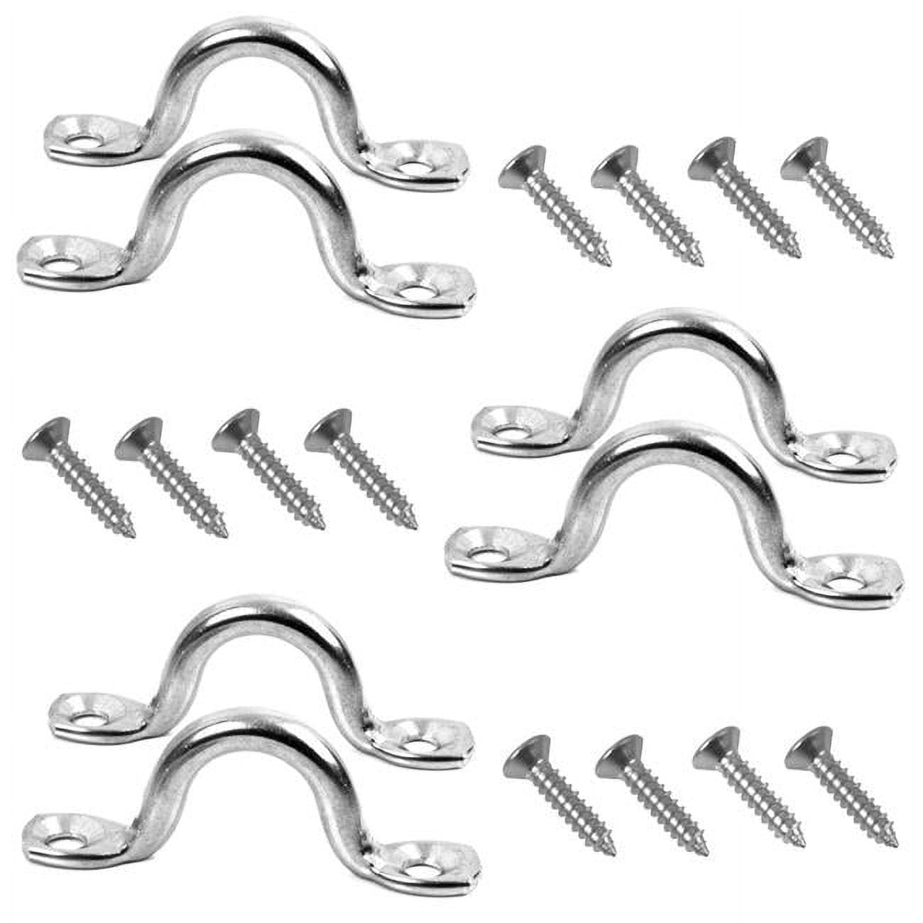 KNOX Pad Eye Loops for Bimini Tops, 316 Stainless Steel, Tie Down Loop ...