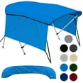 KNOX Universal 3-Bow Bimini Tops for Boats Cover Side Walls, Support ...