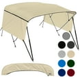 KNOX Universal 4-Bow Bimini Tops for Boats Cover Side Walls, Support ...