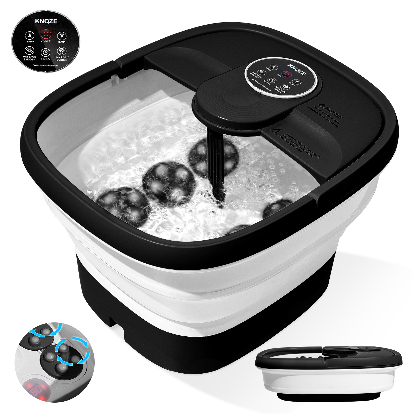 Small Foot Massage Spa Bath Bucket - Walmart.com