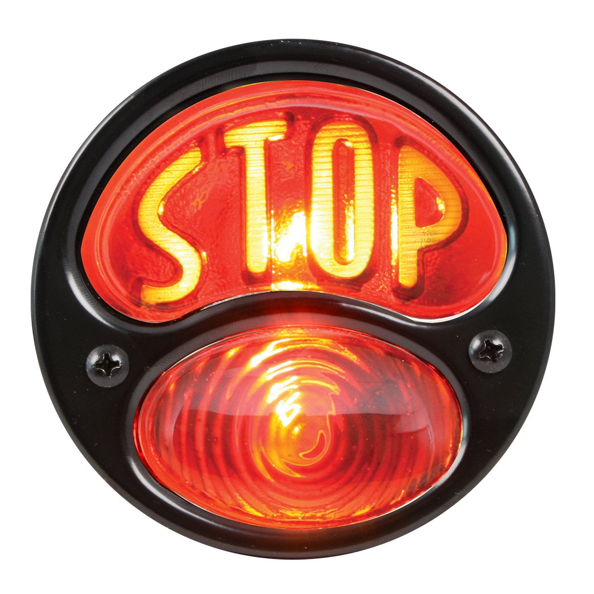 KNS Accessories KA0022 Black 12V Duolamp Tail Light for Ford Model A ...