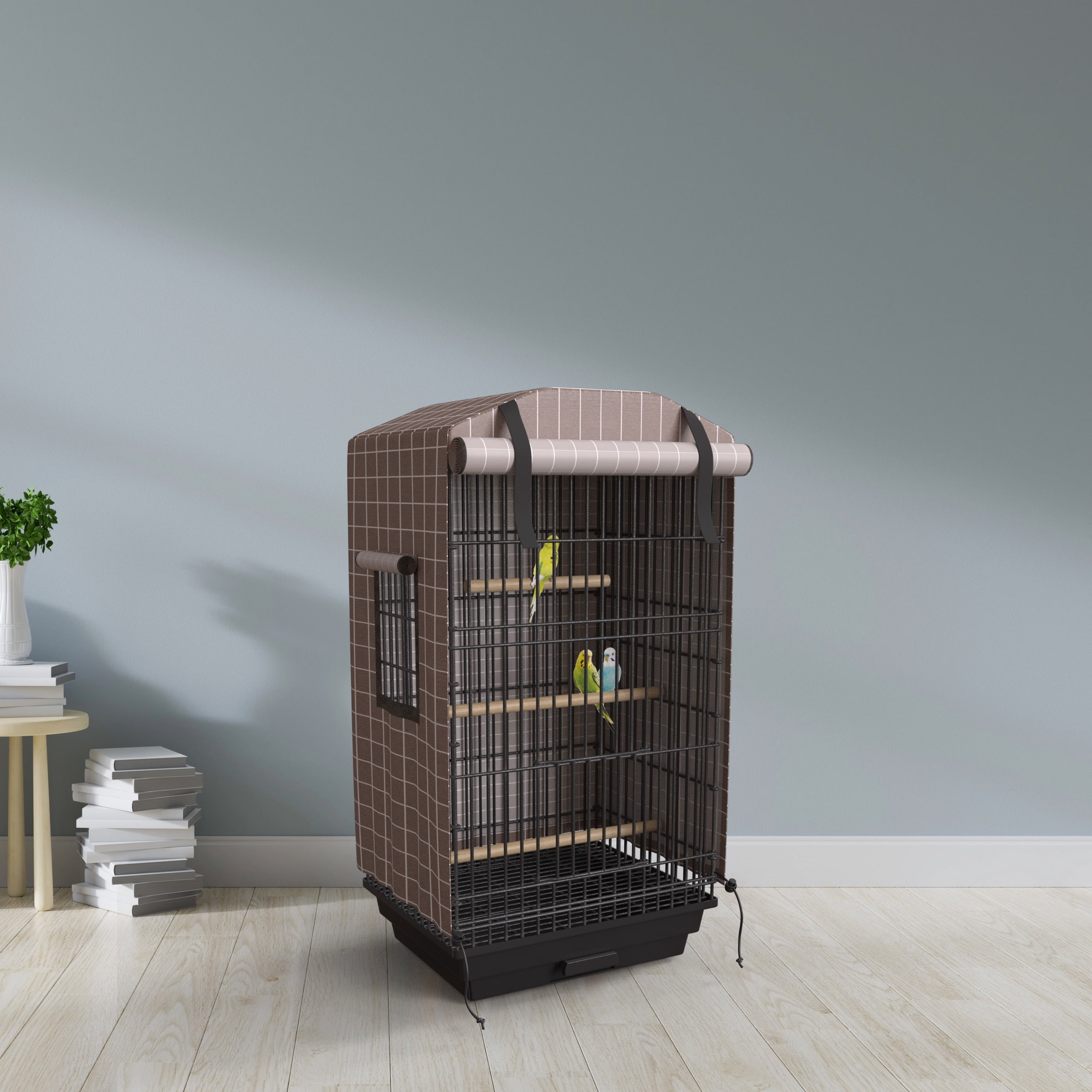 KNUTI Universal Bird Cage Cover Good Night Blackout 35" x 17.5" x 14 ...