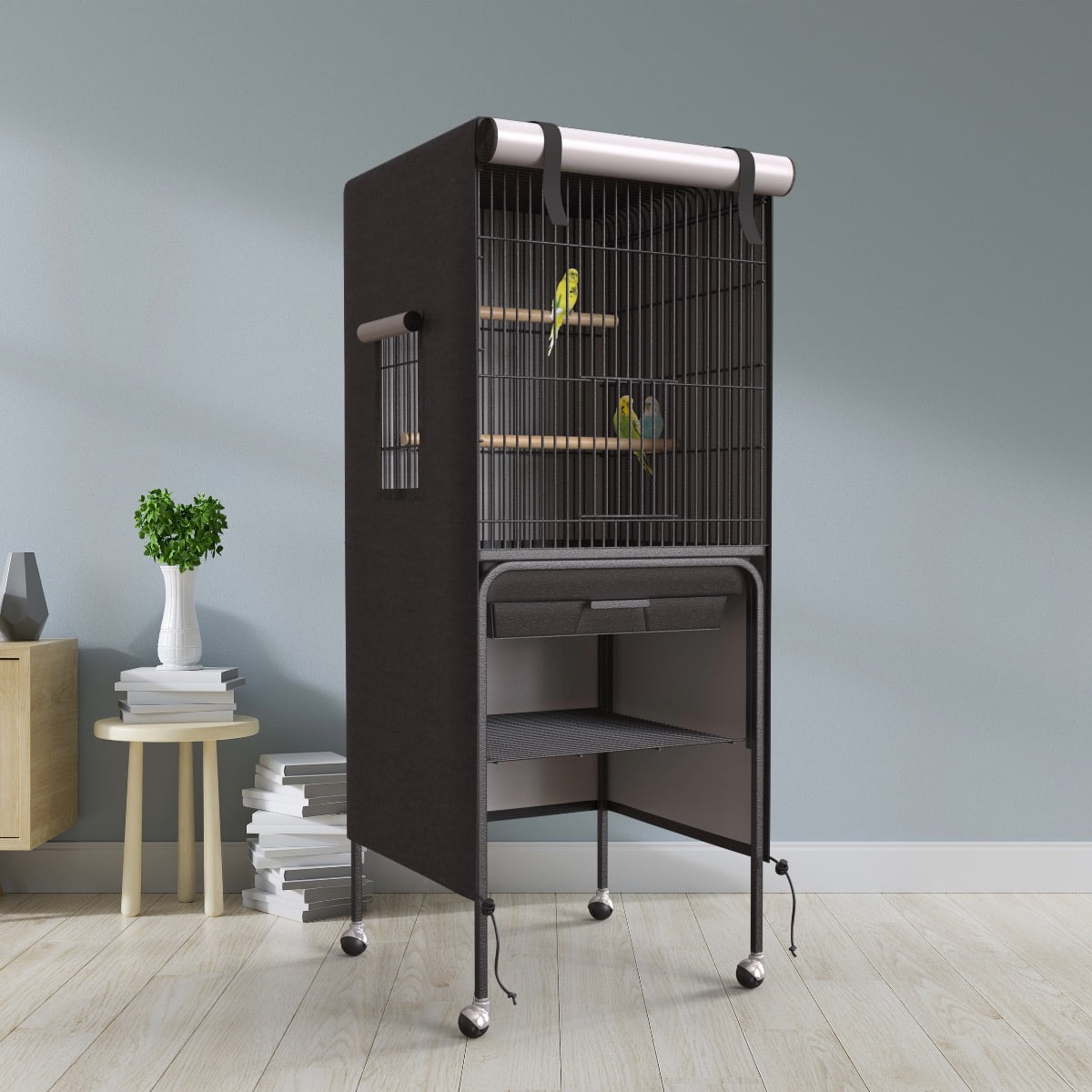 KNUTI Universal Bird Cage Cover Good Night Blackout 60" x 18" x 18 ...