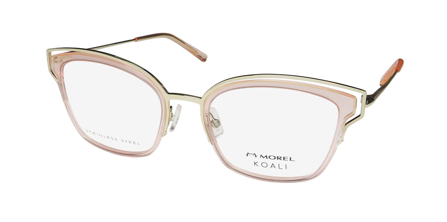 Koali Morel Canna 20083K PD12 Women's Crystal/Gold Eyeglasses - Walmart.com
