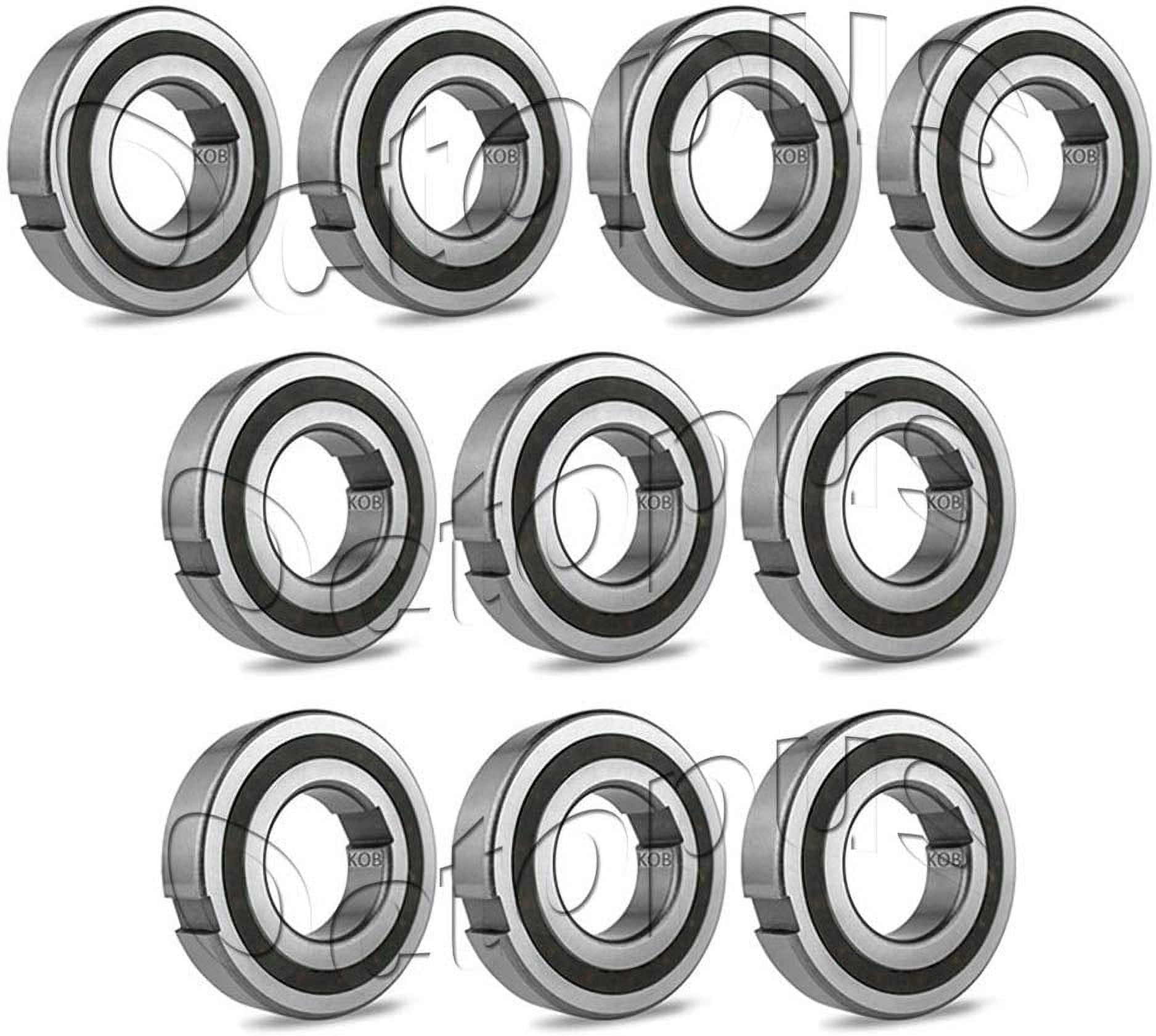 KOB 10 Piece CSK 25 PP One-Way Bearing 25x52x15 Deep Groove - Walmart.com
