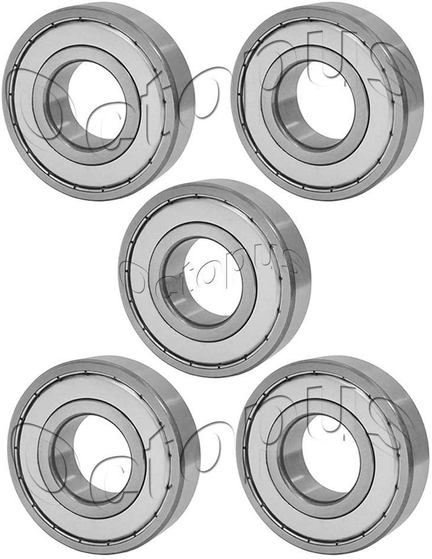 KOB 5PC Premium R10 ZZ ABEC3 Metal Shielded Deep Groove Ball Bearing 5/ ...