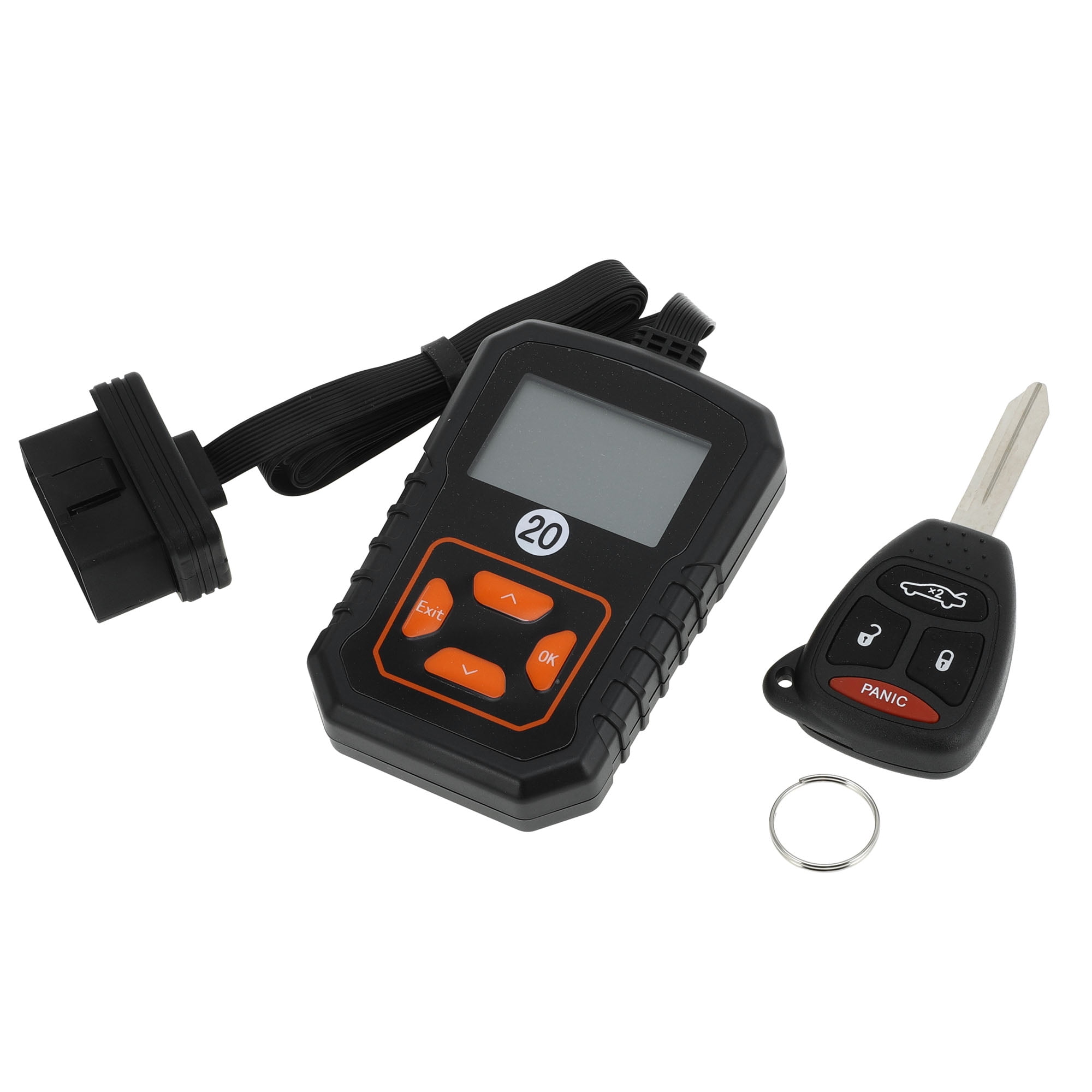 KOBDT04A Keyless Entry Remote Key Fob Kit DIY Tool Replacement Car Key ...