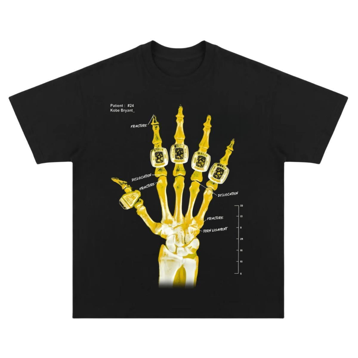 KOBE X RAY Tshirt, KOBE T Shirt Tee Unisex, Color: Forest Green, Size ...