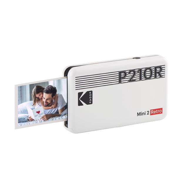KODAK Mini 2 Retro Portable Photo Printer 2.1X3.4 Mobile/Wireless ...