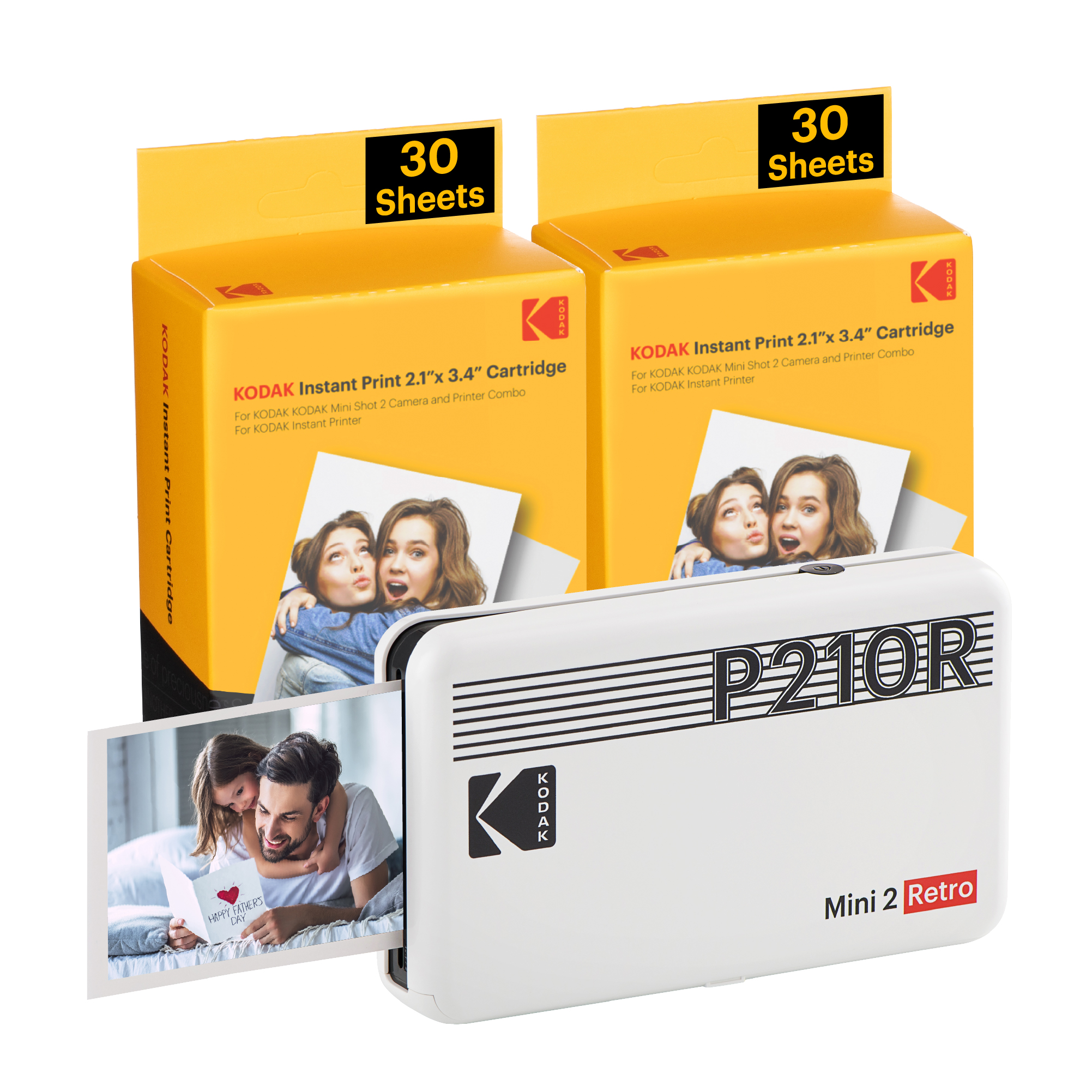 Fujifilm INSTAX Mini Link 2 Smartphone Printer Bundle with Film (10 ...