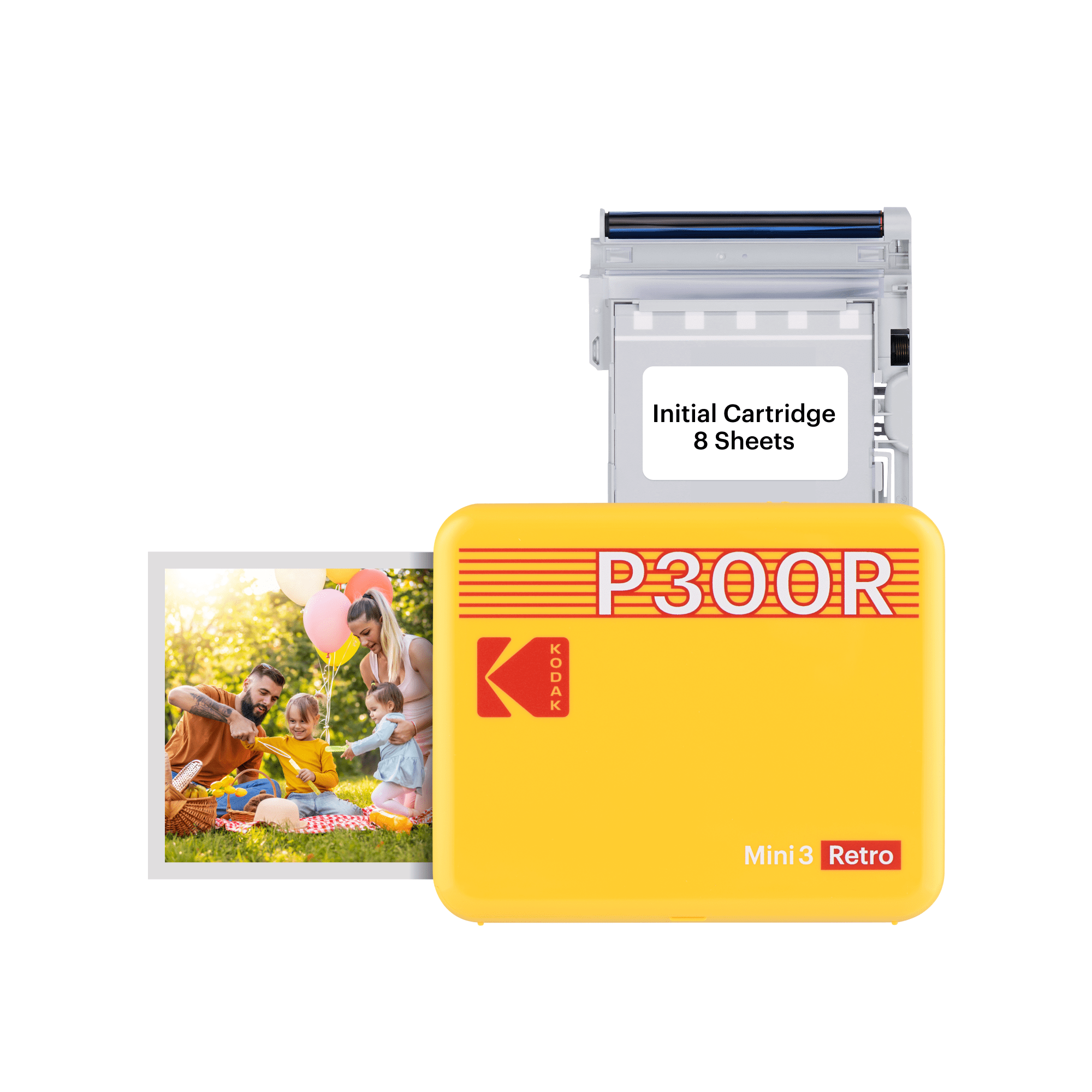 KODAK Mini 3 Retro Portable Photo Printer for Mobile, iPhone ...